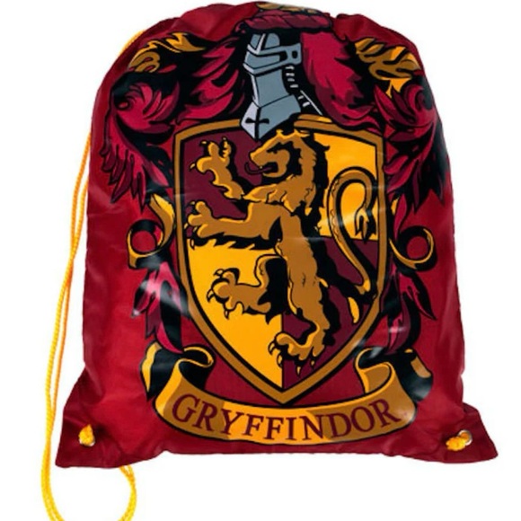 Other | Universal Studios Harry Potter Drawstring Gryffindor Backpack ...